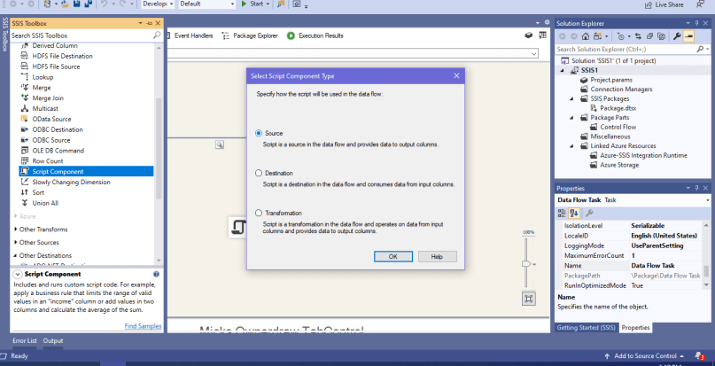 SSIS – CRM 16 Tech