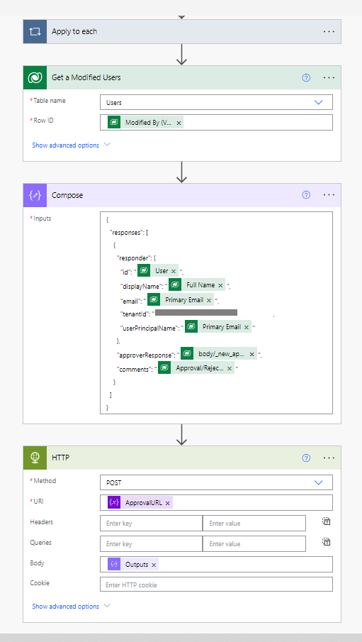 MS Power Automate : Act on Approvals directly from Dynamics CRM on column value change/Button ...
