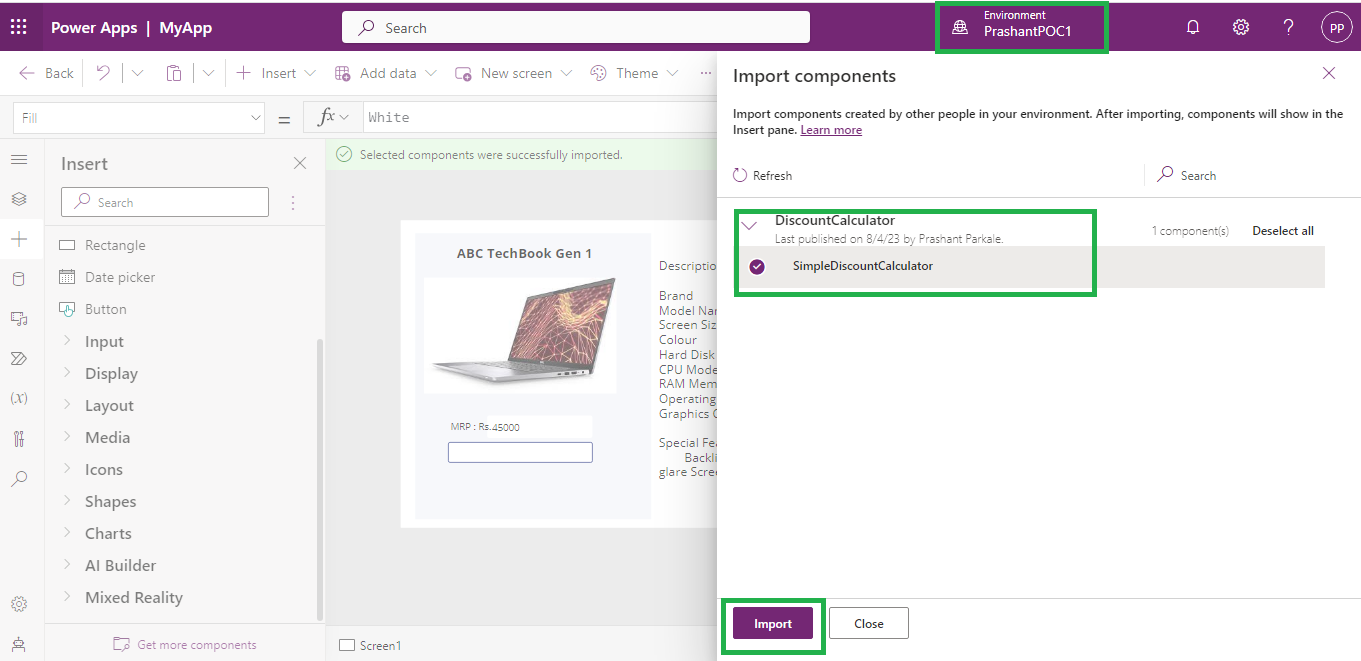 MS Dynamics 365 : Component Library- Reusable Components for Power Apps ...